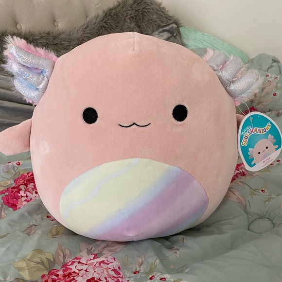 Squishmallows | Toys | Squishmallow Archie Rainbow Belly | Poshmark